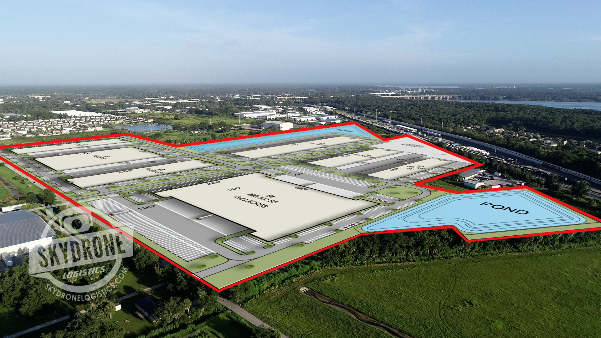 Site Plan Overlay Montage – SKYDRONE LOGISTICS